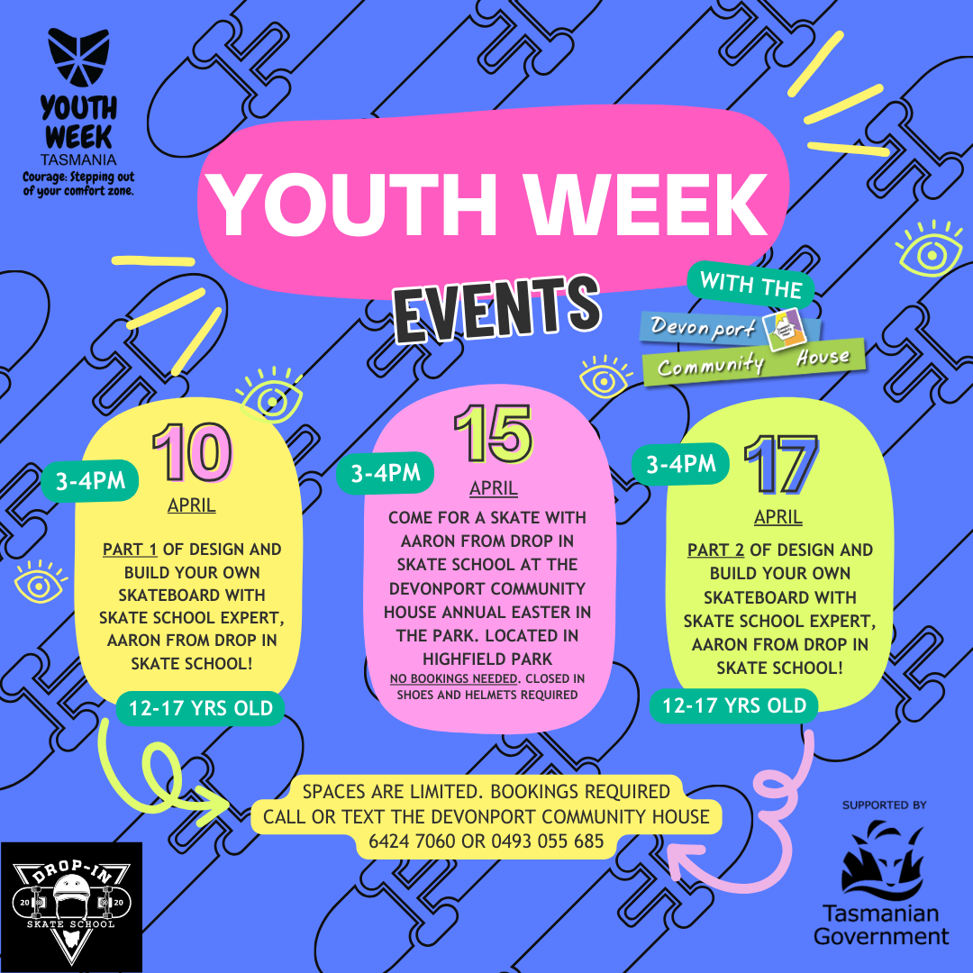 Youth Week Skate Program | Youth Network of Tasmania